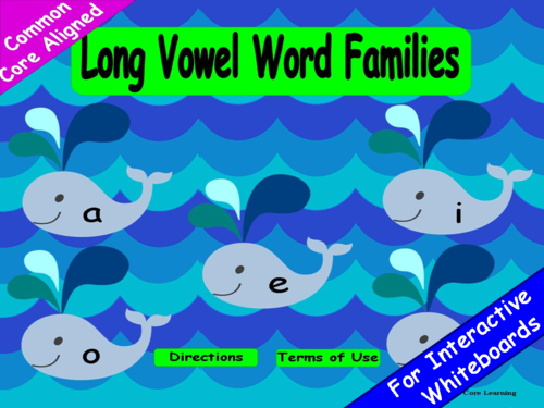Long Vowels PowerPoint Game | Teaching Resources