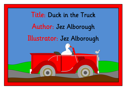 Duck in the Truck story pack- rhyming words | Teaching Resources