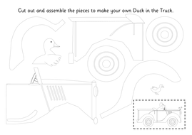 Duck in the Truck story pack- rhyming words by robbyn - Teaching ...