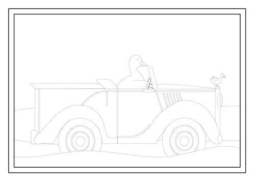 Duck in the Truck story pack- rhyming words | Teaching Resources