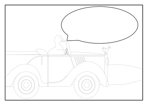 Duck in the Truck story pack- rhyming words | Teaching Resources