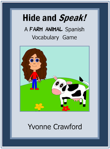 Spanish Farm Animal Vocabulary - Hide and Speak Game | Teaching Resources