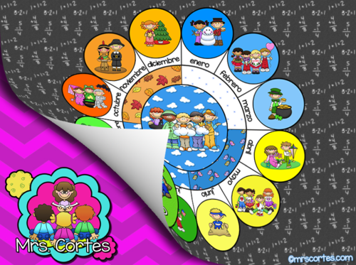MIMIO Calendar Math- August (English) | Teaching Resources