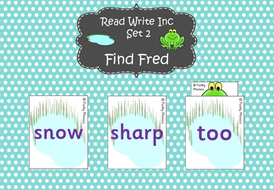 Phonics Read Write Inc Set 2 - Find Fred | Teaching Resources