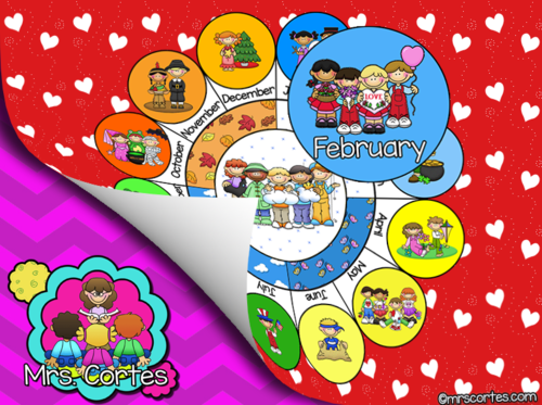 MIMIO Calendar Math- February (English) | Teaching Resources