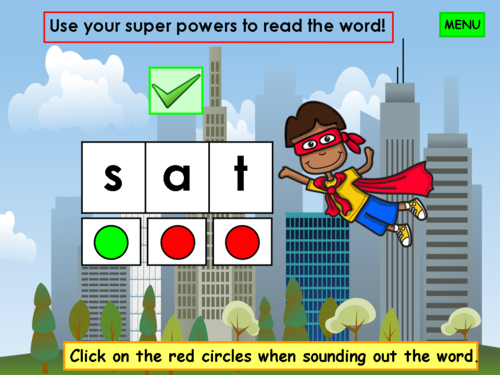 Short Vowels Super Kids PowerPoint Game | Teaching Resources