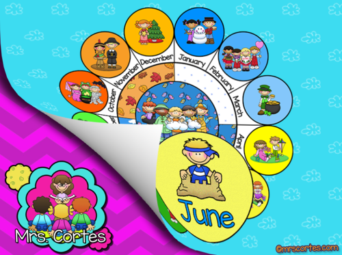 MIMIO Calendar Math-June (English) | Teaching Resources