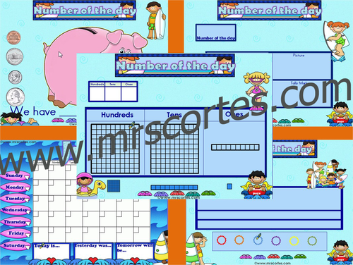 EASITEACH Calendar Math- June (English) | Teaching Resources