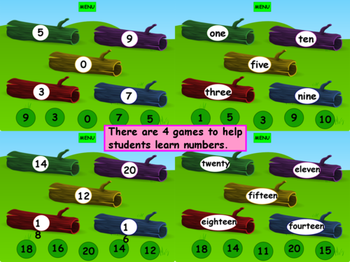 Numbers (1-20) PowerPoint Game | Teaching Resources