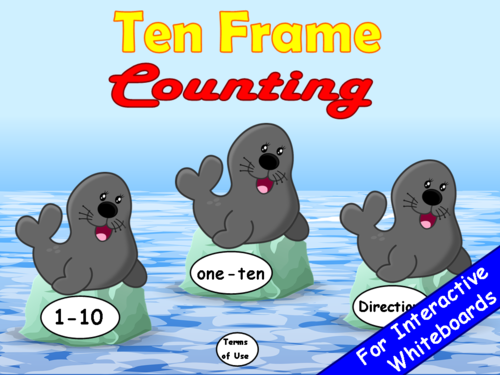 Ten Frame Counting PowerPoint Game | Teaching Resources