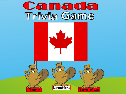 Canada Day Trivia PowerPoint Game | Teaching Resources