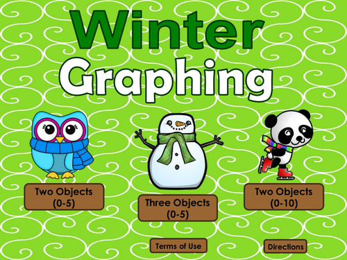 Winter Graphing PowerPoint Game | Teaching Resources