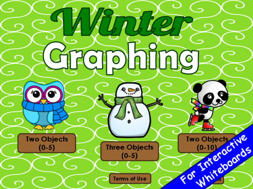 Winter Graphing PowerPoint Game | Teaching Resources