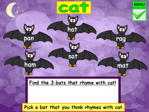 Rhyming PowerPoint Game | Teaching Resources
