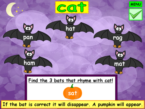 Rhyming PowerPoint Game | Teaching Resources