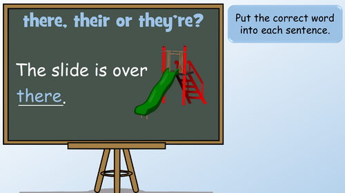 Homophones: Their, There and They're | Teaching Resources