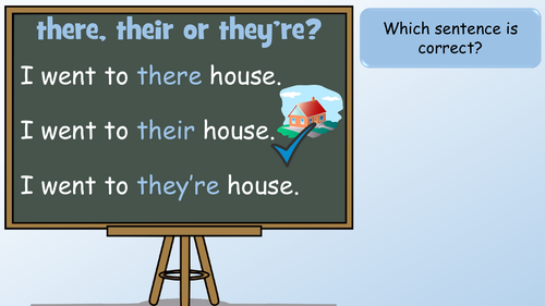Homophones: Their, There and They're | Teaching Resources