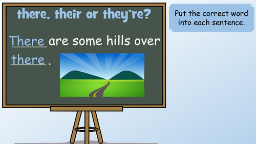 Homophones: Their, There and They're | Teaching Resources