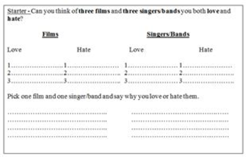 Music and Film Reviews - Complete Lesson | Teaching Resources