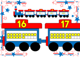 Ten Frame Number Train 1 to 20 | Teaching Resources