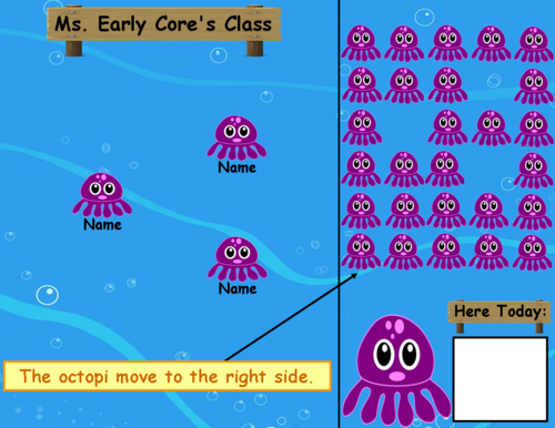 Octopus Attendance Board PowerPoint | Teaching Resources