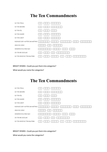Religion and Morality - WHOLE UNIT OF LESSONS | Teaching Resources