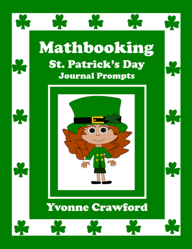 St. Patrick's Day Math Journal Prompts (kindergarten) | Teaching Resources