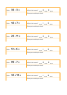 KS1 Inverse of Addition & Subtraction Evidence Gathering Lesson ...