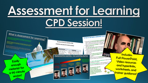 Assessment for Learning CPD Session! | Teaching Resources