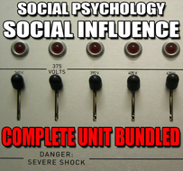 Social Psychology: Social Influence Unit- PPTs, Worksheets, Assessment ...