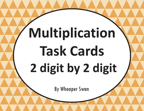 Multiplication Task Cards Bundle | Teaching Resources