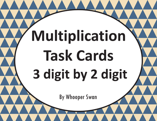 Multiplication Task Cards Bundle | Teaching Resources