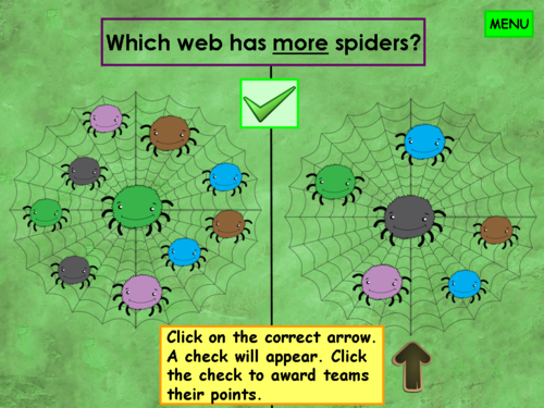 Comparing and Short Vowel Spiders PowerPoint Game Bundle | Teaching ...