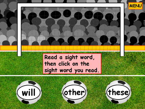 Sight Words Soccer Bundle | Teaching Resources