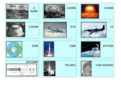 Atom Bomb Arms Race Cold War series of lesson resources for KS3 ...