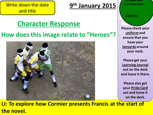 Full PowerPoint Lessons and Scheme of Learning: Heroes by Robert ...