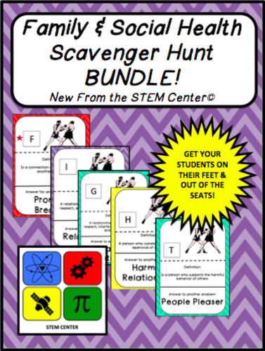 Family and Social Health: Bundle | Teaching Resources
