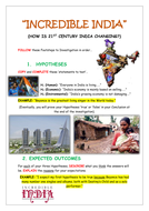 Project workbook: 'INCREDIBLE INDIA' | Teaching Resources