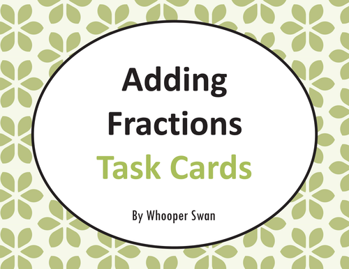Fraction Task Cards Bundle | Teaching Resources