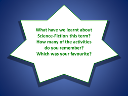 Science Fiction - Key Stage 3 | Teaching Resources