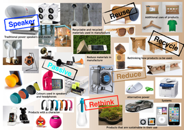 Moodboard examples showing differentiation | Teaching Resources