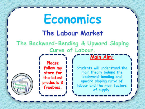 The Labour Market - The Backward-Bending & Upward Sloping Curve of ...