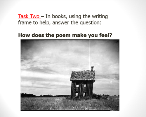 The Deserted House - Poetry Analysis | Teaching Resources