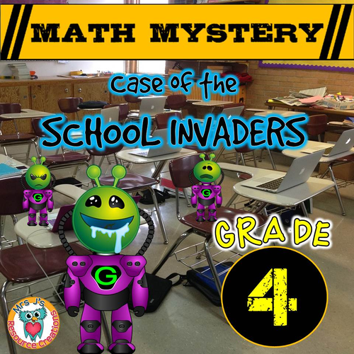 Back to School Math Mystery (GRADE 4) | Teaching Resources