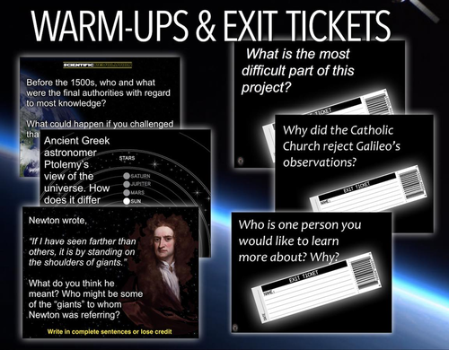 Scientific Revolution Unit: PPTs, Worksheets, Project, Lesson Plans ...