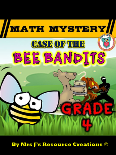 Spring Math Mystery Activity (GRADE 4) | Teaching Resources