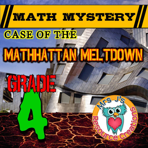 Summer Math Mystery Activity (GRADE 4) | Teaching Resources