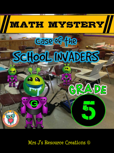 Back to School Math Mystery (GRADE 5) | Teaching Resources