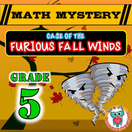 Fall Math Mystery (GRADE 5) | Teaching Resources