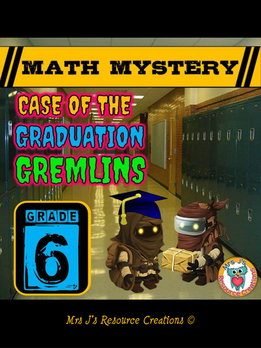 End of Year Math Mystery (GRADE 6) | Teaching Resources